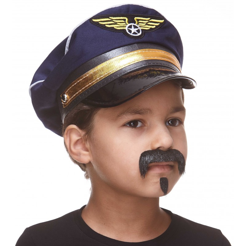 Small mustaches with beards (pack of 6 pcs.)