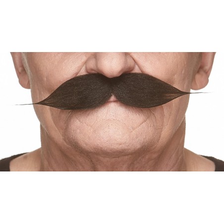 High quality fake mustaches, self adhesive, value pack (6pcs.)